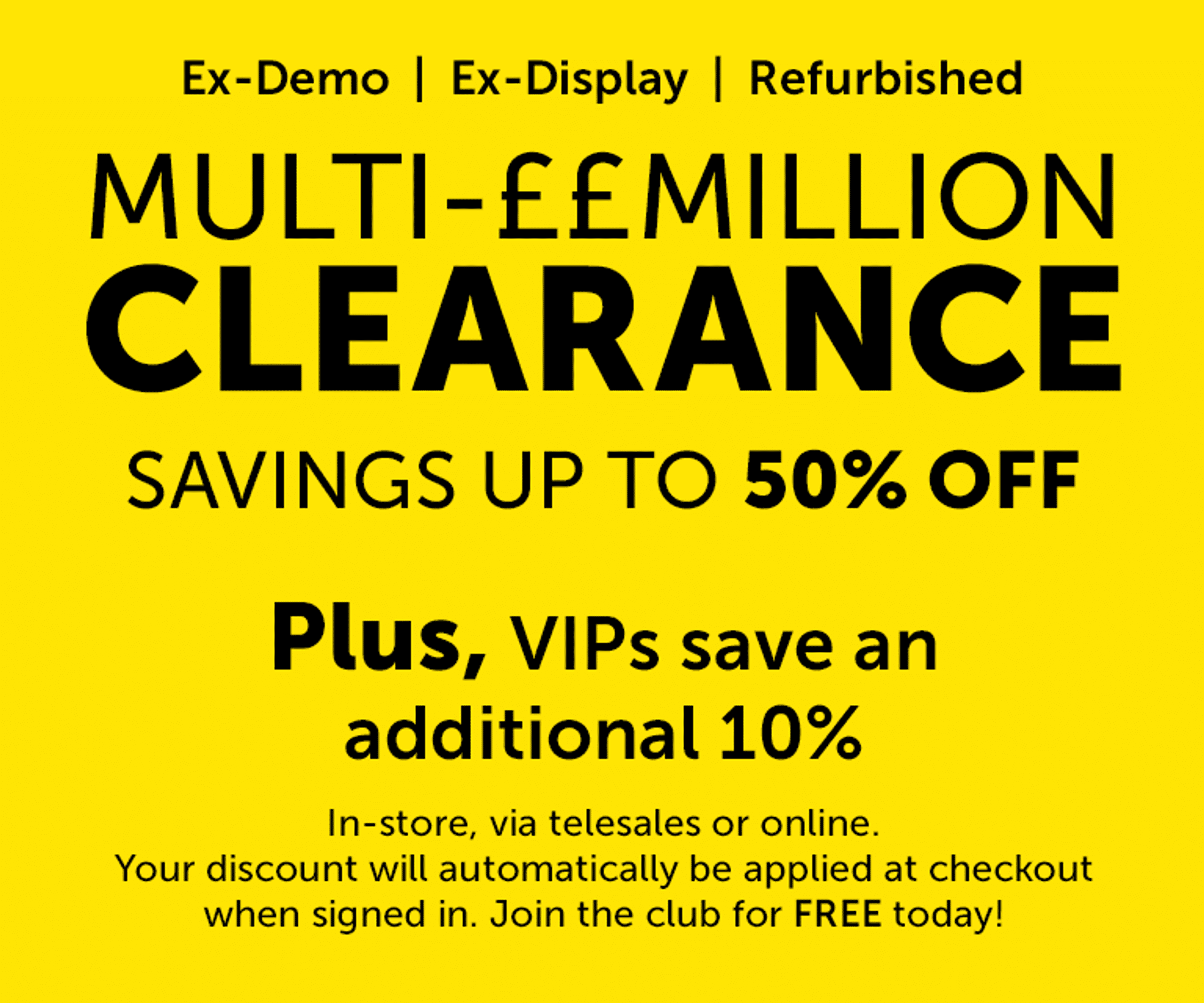 Clearance Bargains - Online - Page 1 - Richer Sounds