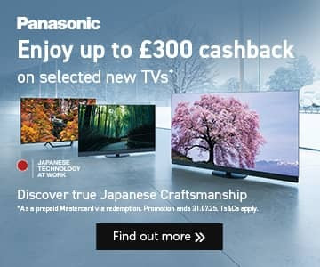 Promotions - Brand - Panasonic - Cashback - Richer Sounds